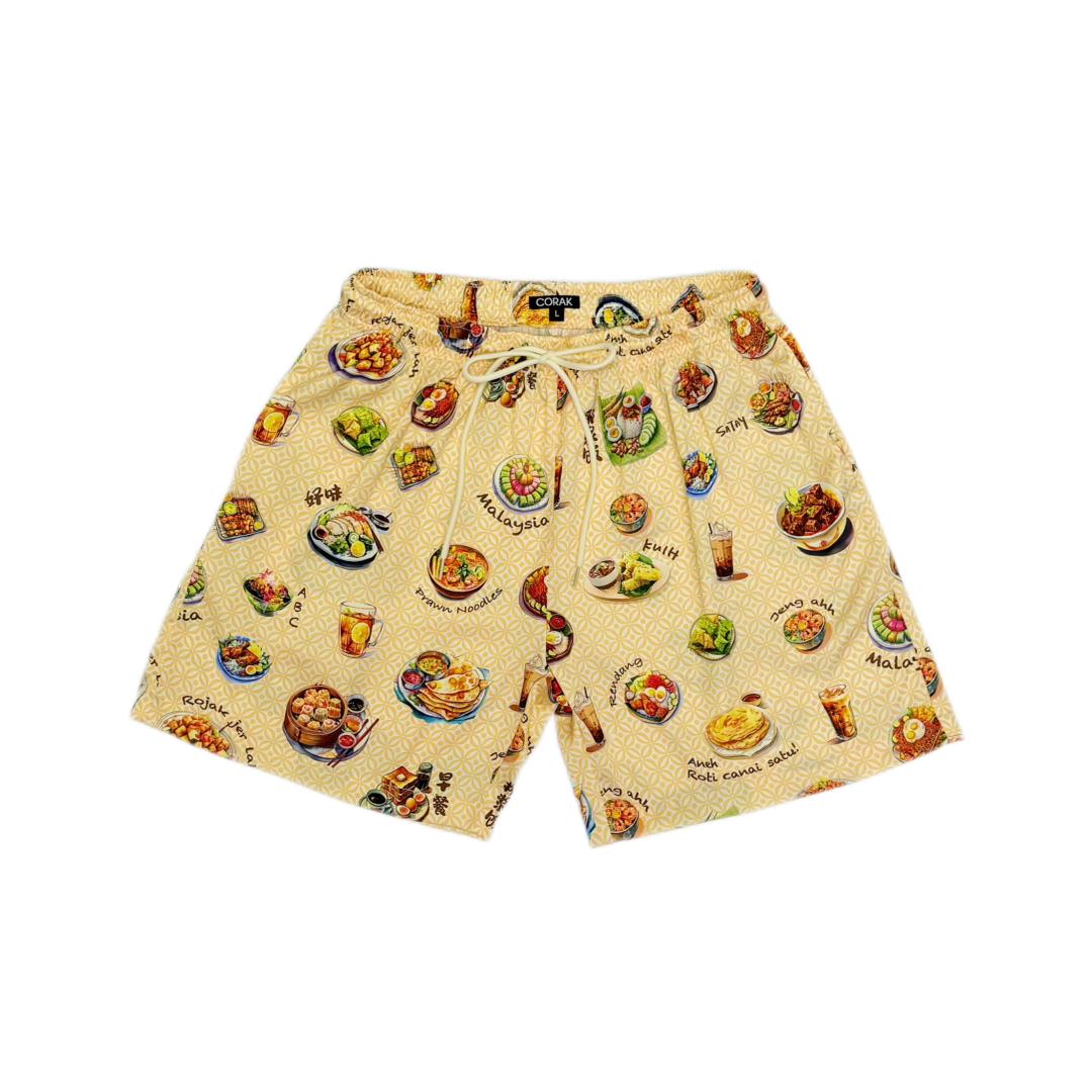M'Sia Food & Drinks Shorts – Corak Clothing