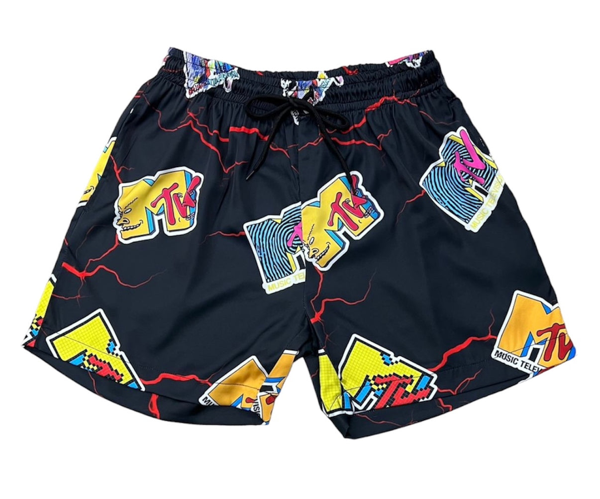 MTV Logo Shorts – Corak Clothing